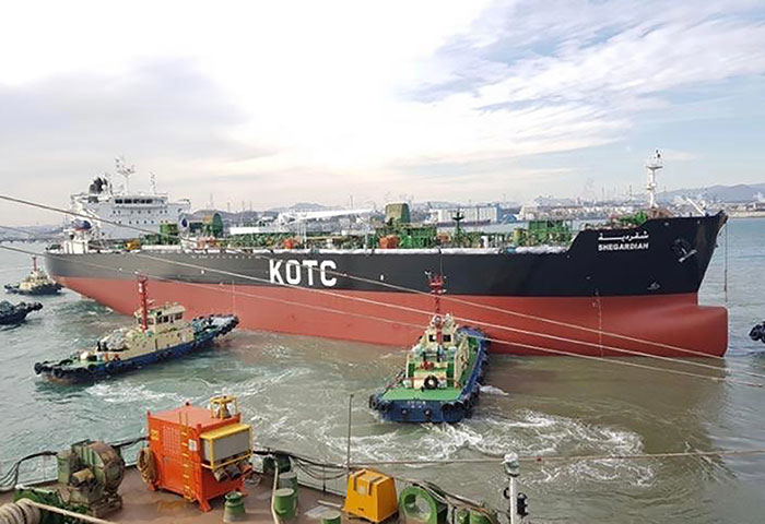 KOTC takes delivery of Shegardiah oil tanker - TimesKuwait